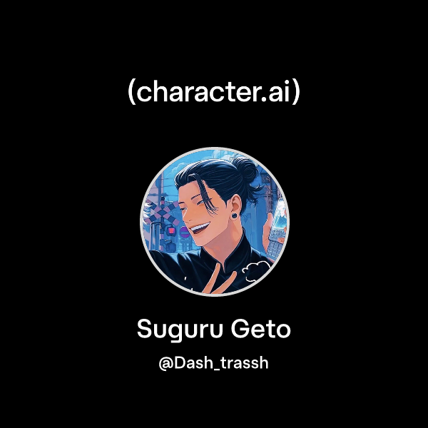 Chat with Suguru Geto | character.ai | AI Chat, Reimagined–Your Words ...