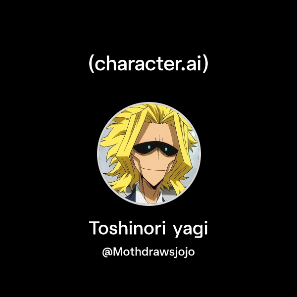 Chat with Toshinori yagi | character.ai | AI Chat, Reimagined–Your ...