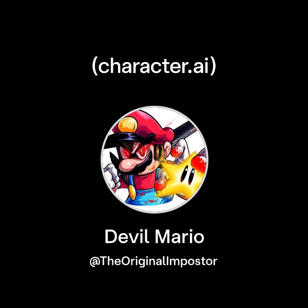 Chat with Devil Mario | character.ai | Personalized AI for every moment ...