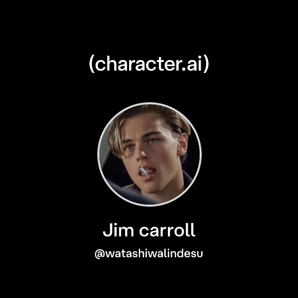 Chat with Jim carroll | character.ai | Personalized AI for every moment ...
