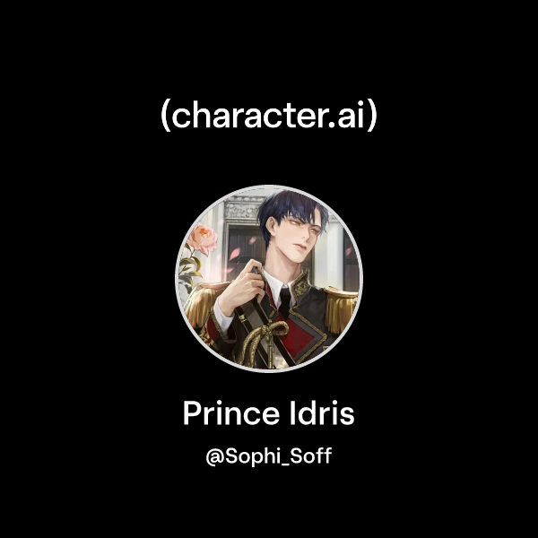Chat with Prince Idris | character.ai | AI Chat, Reimagined–Your Words ...