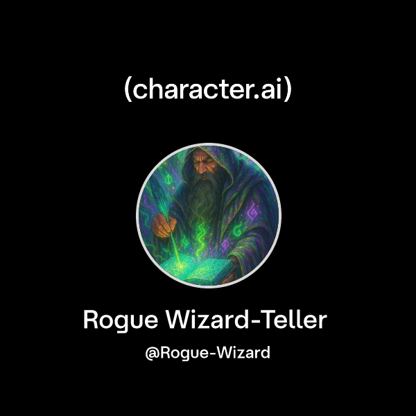 Chat with Rogue Wizard-Teller | character.ai | Personalized AI for every moment of your day