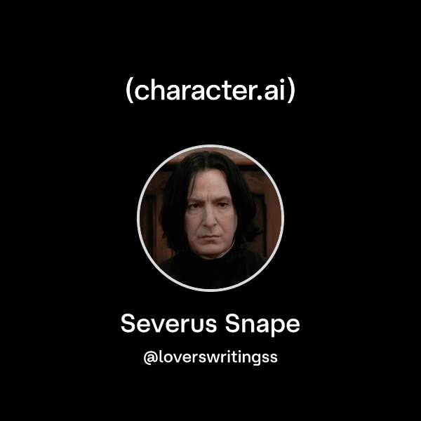 Chat with Severus Snape | character.ai | Personalized AI for every ...