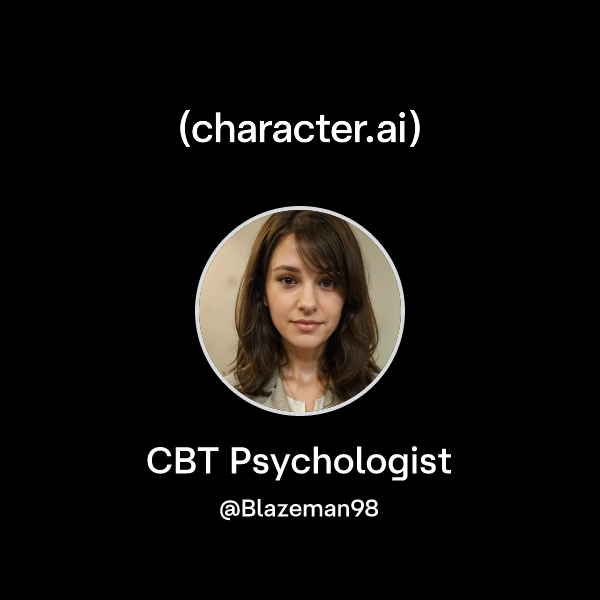 Chat with CBT Psychologist | character.ai | AI Chat, Reimagined–Your Words. Your World.
