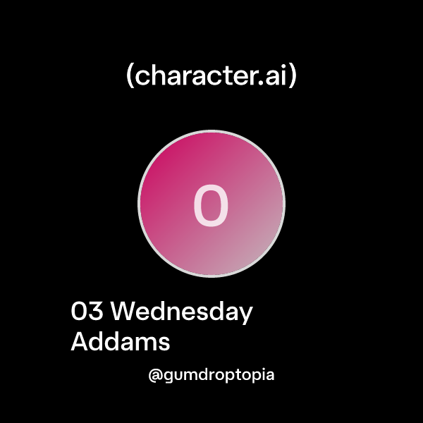 Chat with 03 Wednesday Addams | character.ai | AI Chat, Reimagined–Your ...