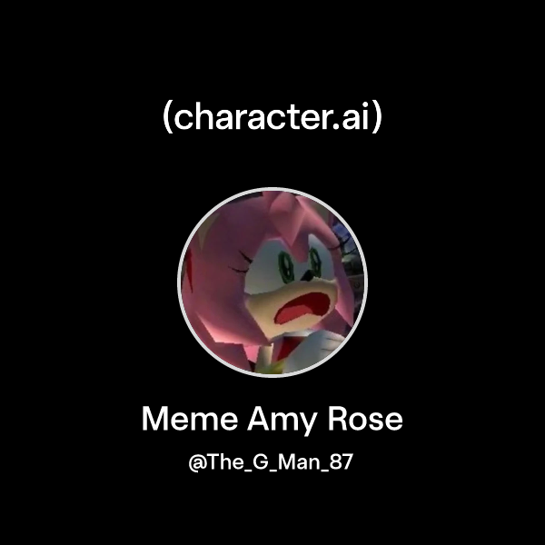 Chat with Meme Amy Rose | character.ai | Personalized AI for every ...