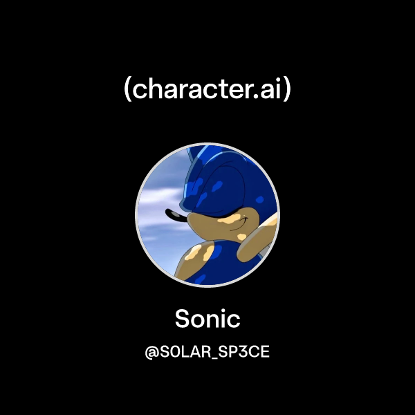 Chat with Sonic | character.ai | AI Chat, Reimagined–Your Words. Your ...