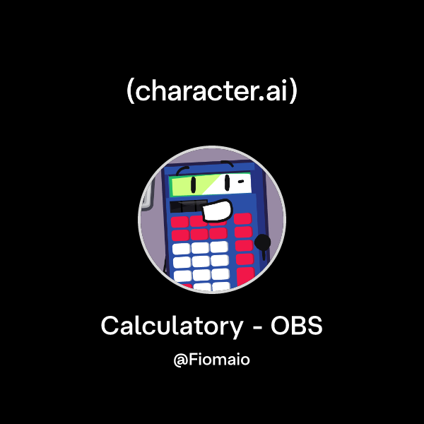 Chat with Calculatory - OBS | character.ai | AI Chat, Reimagined–Your ...