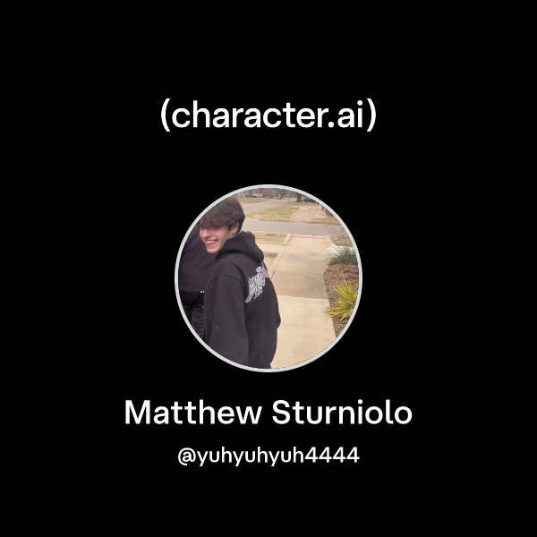 Chat with Matthew Sturniolo | character.ai | AI Chat, Reimagined–Your ...