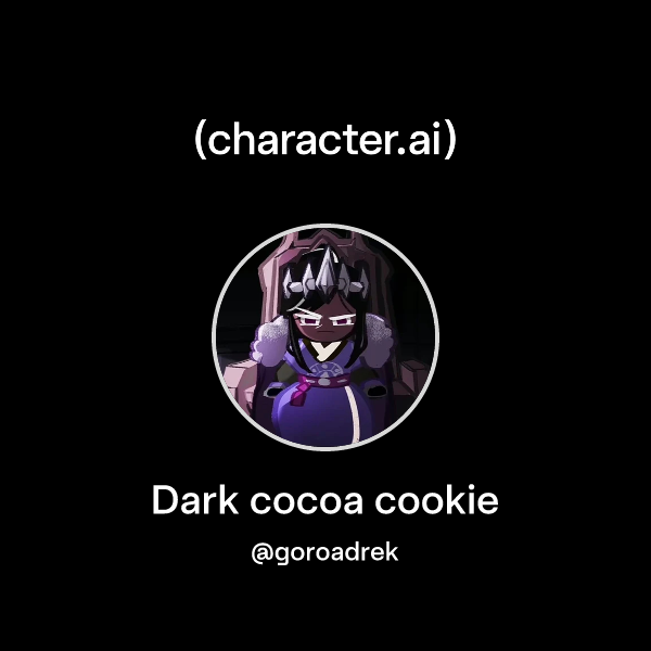 Chat with Dark cocoa cookie | character.ai | AI Chat, Reimagined–Your ...