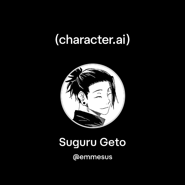 Chat with Suguru Geto | character.ai | AI Chat, Reimagined–Your Words ...