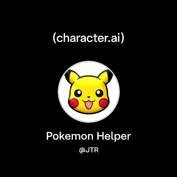 Chat with Pokemon Helper | character.ai | Personalized AI for every ...