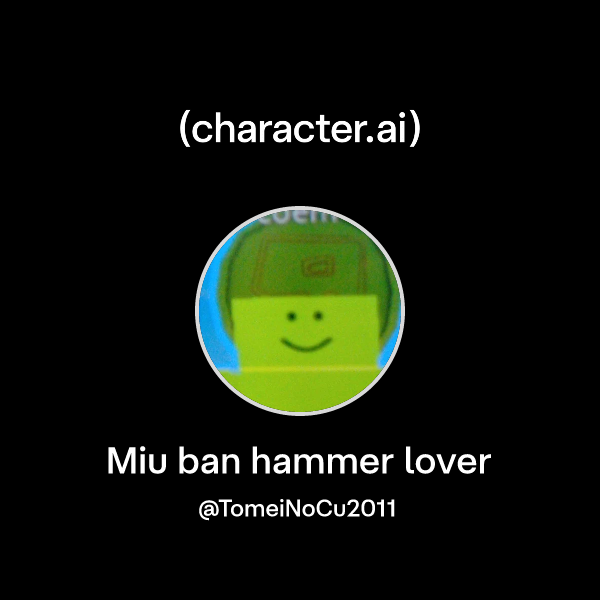 Chat with Miu ban hammer lover | character.ai | AI Chat, Reimagined ...