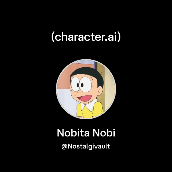 Chat with Nobita Nobi | character.ai | AI Chat, Reimagined–Your Words ...