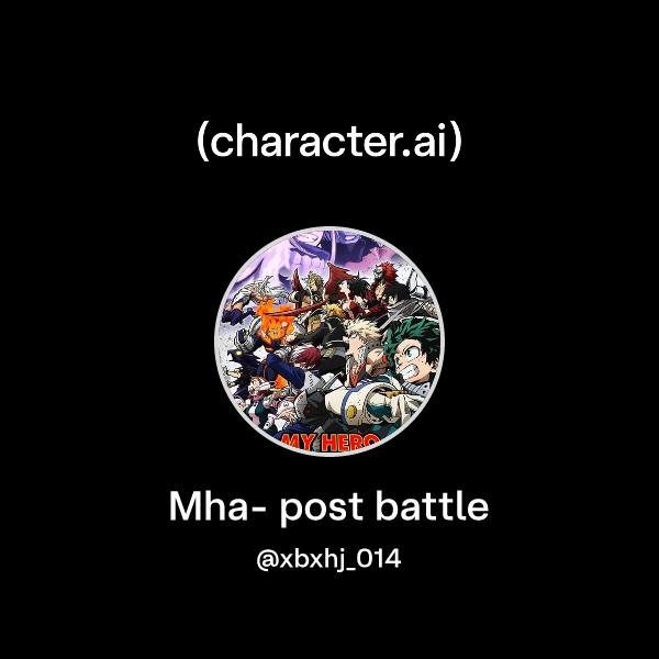 Chat with Mha- post battle | character.ai | Personalized AI for every ...