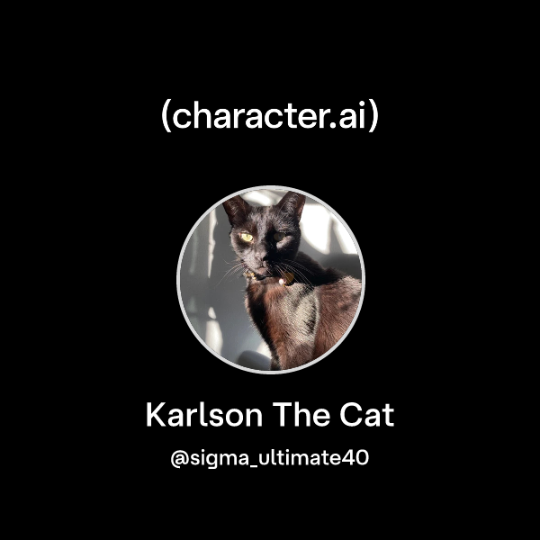 Chat with Karlson The Cat | character.ai | Personalized AI for every ...