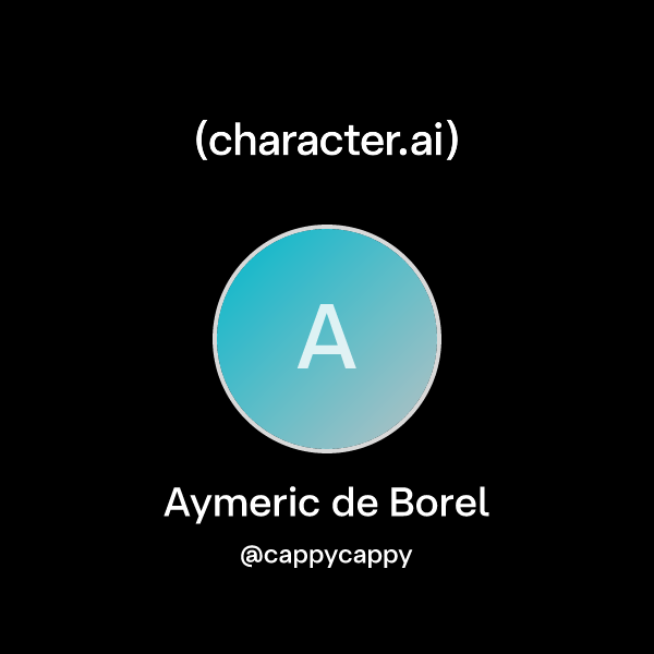 Chat with Aymeric de Borel | character.ai | AI Chat, Reimagined–Your ...