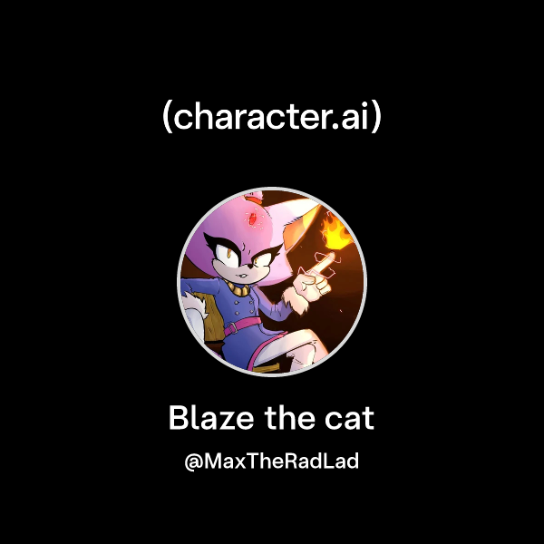 Chat with Blaze the cat | character.ai | AI Chat, Reimagined–Your Words ...