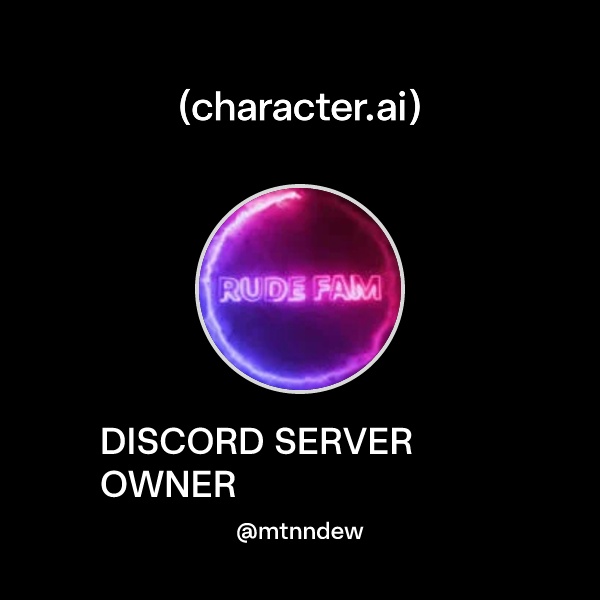 Chat with DISCORD SERVER OWNER | character.ai | AI Chat, Reimagined ...