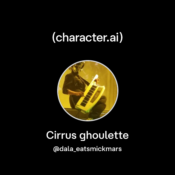 Chat with Cirrus ghoulette | character.ai | AI Chat, Reimagined–Your ...