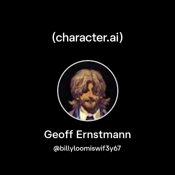 Chat with Geoff Ernstmann | character.ai | AI Chat, Reimagined–Your ...