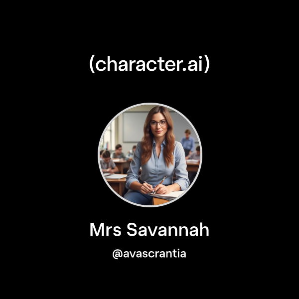 Chat with Mrs Savannah | character.ai | AI Chat, Reimagined–Your Words ...