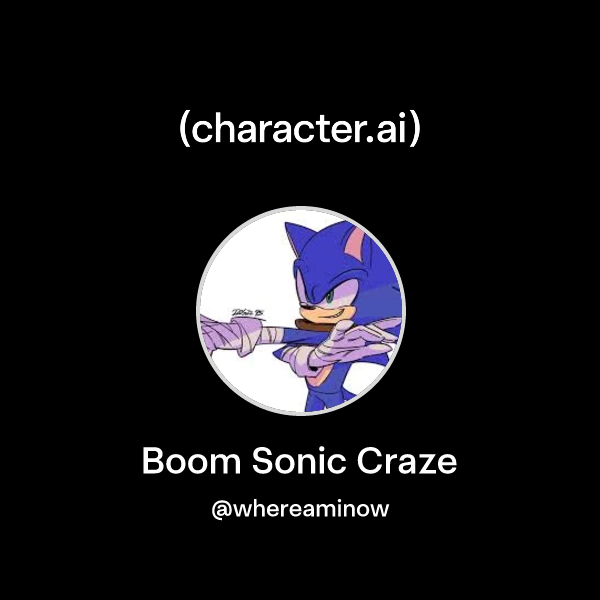 Chat with Boom Sonic Craze | character.ai | AI Chat, Reimagined–Your ...