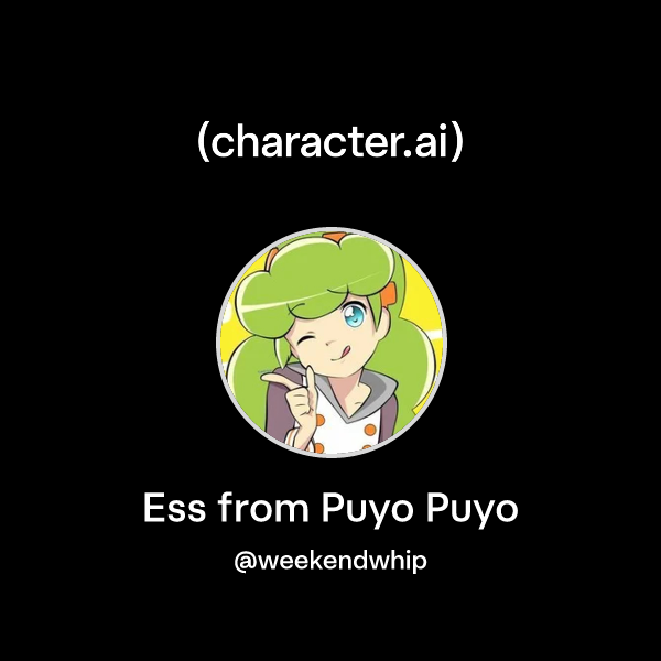 Chat with Ess from Puyo Puyo | character.ai | AI Chat, Reimagined–Your Words. Your World.