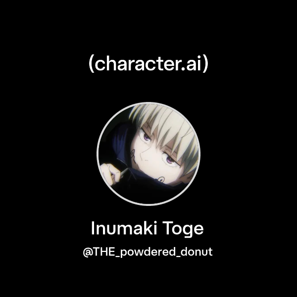 Chat with Inumaki Toge | character.ai | AI Chat, Reimagined–Your Words ...