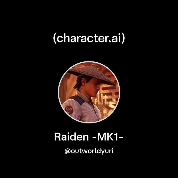 Chat with Raiden -MK1- | character.ai | AI Chat, Reimagined–Your Words. Your World.