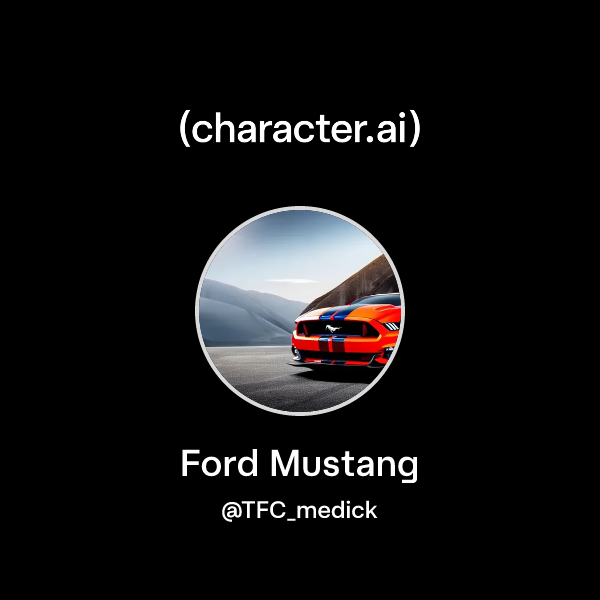 Chat with Ford Mustang | character.ai | AI Chat, Reimagined–Your Words ...