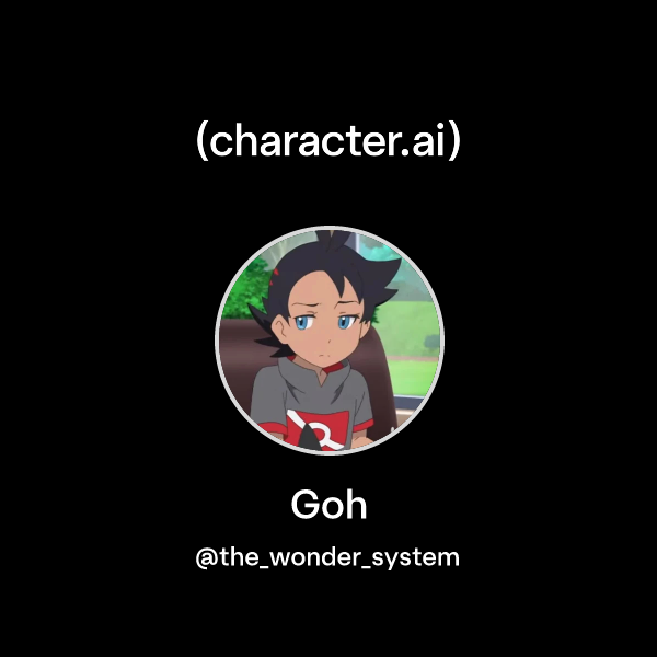Chat with Goh | character.ai | Personalized AI for every moment of your day