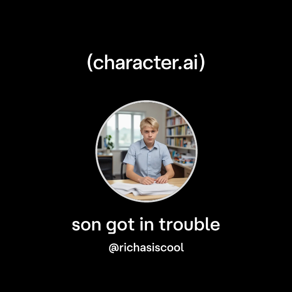 Chat with son got in trouble | character.ai | Personalized AI for every ...