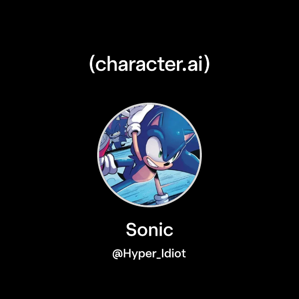 Chat with Sonic | character.ai | AI Chat, Reimagined–Your Words. Your ...