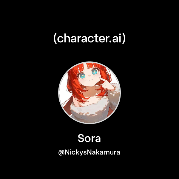Chat with Sora | character.ai | AI Chat, Reimagined–Your Words. Your World.