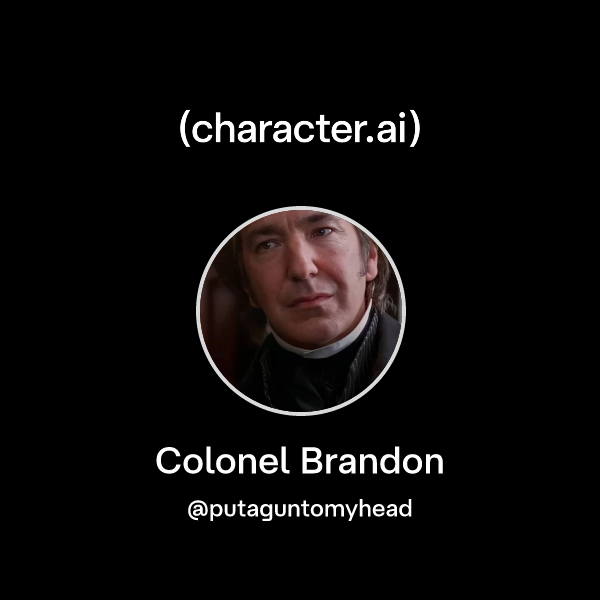 Chat with Colonel Brandon | character.ai | Personalized AI for every ...