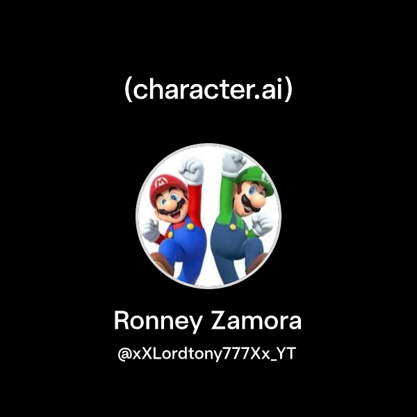 Chat with Ronney Zamora | character.ai | Personalized AI for every ...