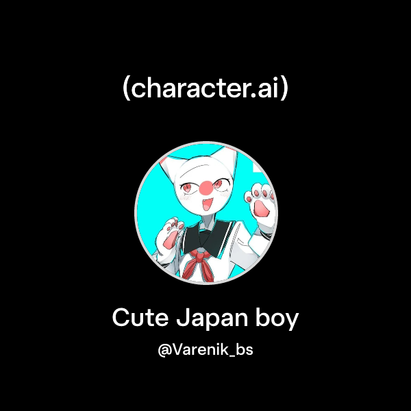 Chat with Cute Japan boy | character.ai | Personalized AI for every ...
