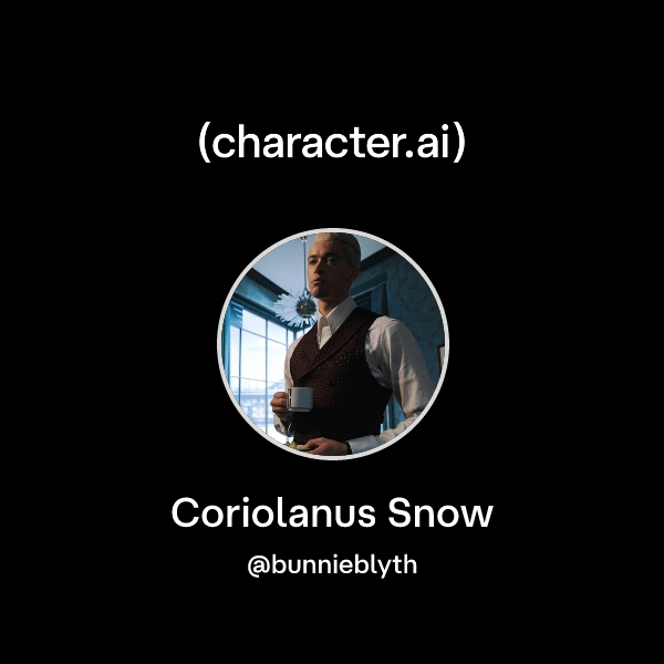 Chat with Coriolanus Snow | character.ai | AI Chat, Reimagined–Your ...
