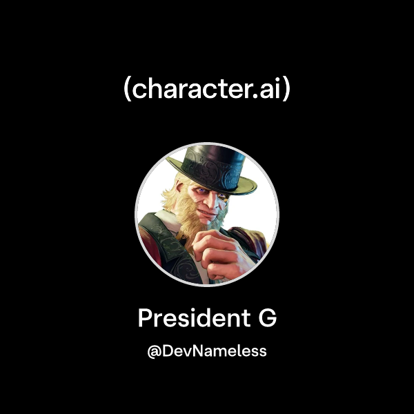 Chat with President G | character.ai | AI Chat, Reimagined–Your Words ...