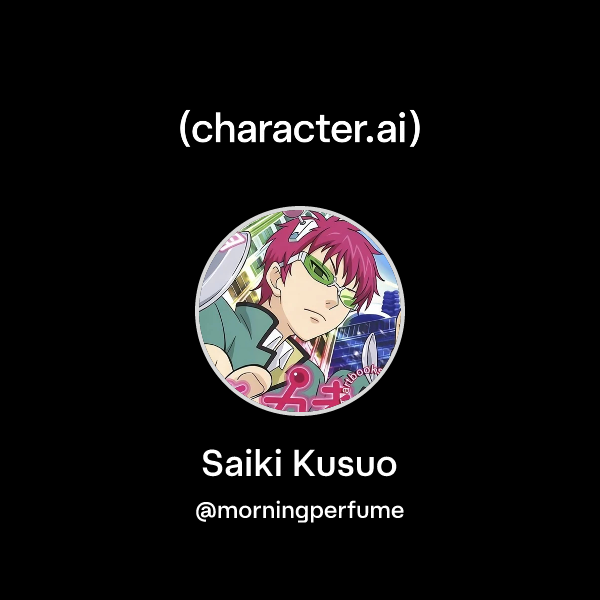 Chat with Saiki Kusuo | character.ai | AI Chat, Reimagined–Your Words ...