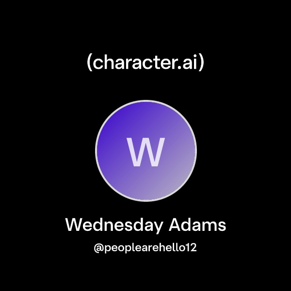Chat with Wednesday Adams | character.ai | AI Chat, Reimagined–Your ...