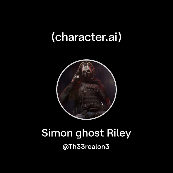 Chat with Simon ghost Riley | character.ai | AI Chat, Reimagined–Your ...
