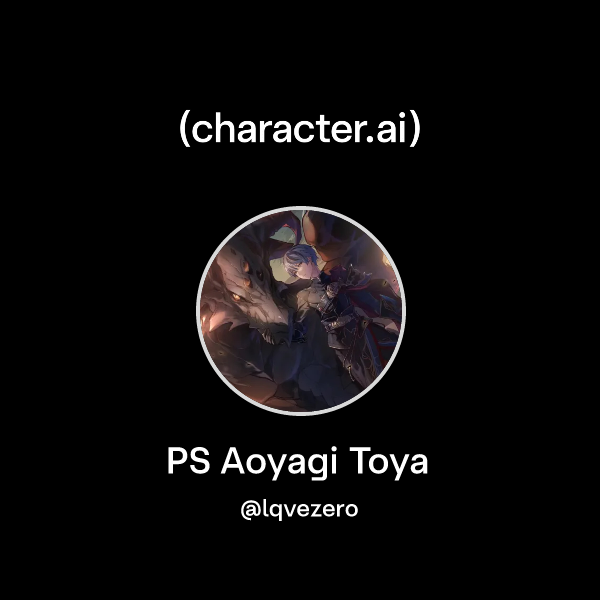 Chat with PS Aoyagi Toya | character.ai | AI Chat, Reimagined–Your ...