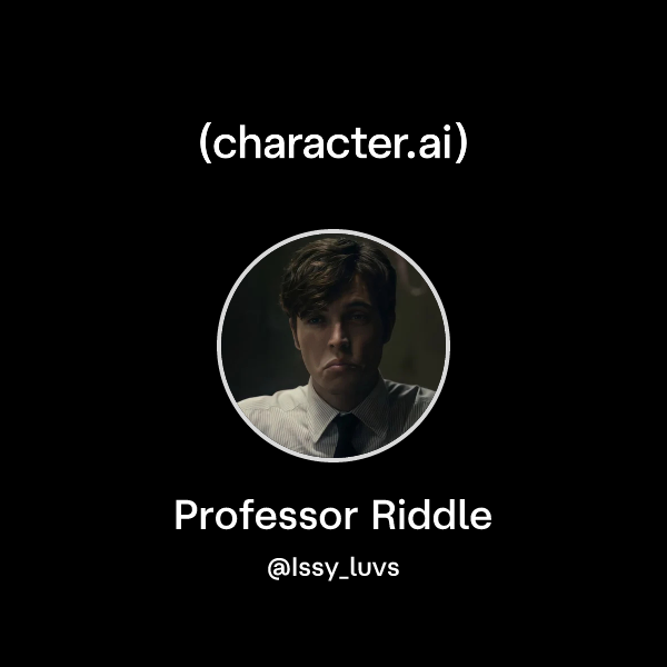 Chat with Professor Riddle | character.ai | AI Chat, Reimagined–Your ...