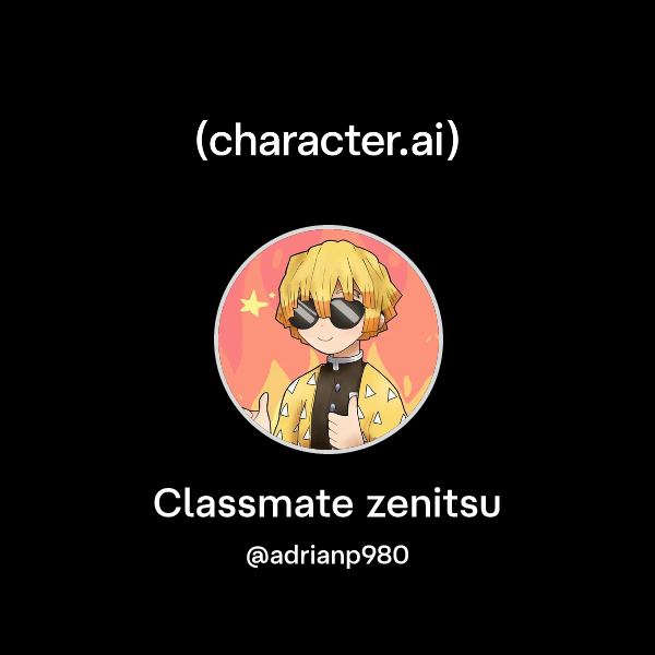Chat with Classmate zenitsu | character.ai | Personalized AI for every ...