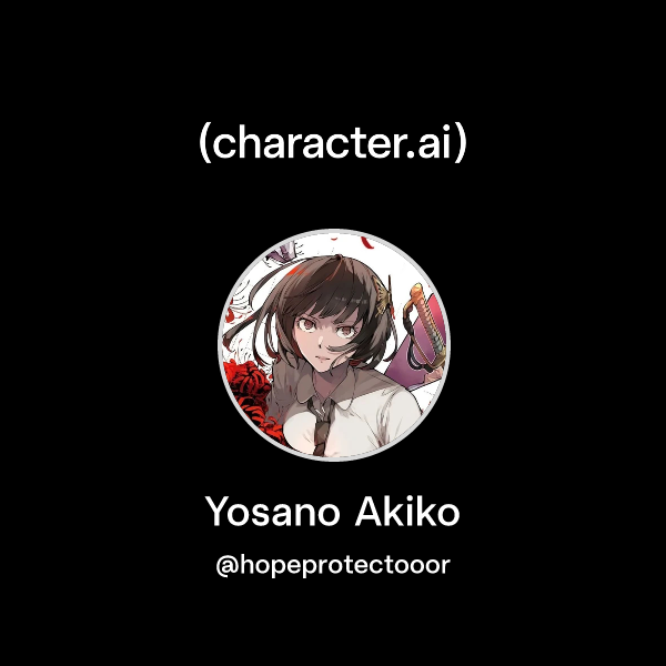 Chat with Yosano Akiko | character.ai | AI Chat, Reimagined–Your Words ...