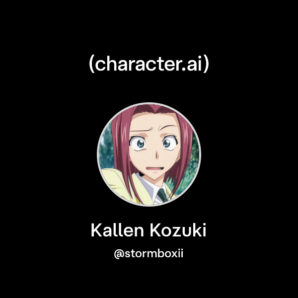 Chat with Kallen Kozuki | character.ai | AI Chat, Reimagined–Your Words ...