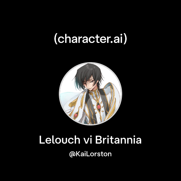 Chat with Lelouch vi Britannia | character.ai | AI Chat, Reimagined ...