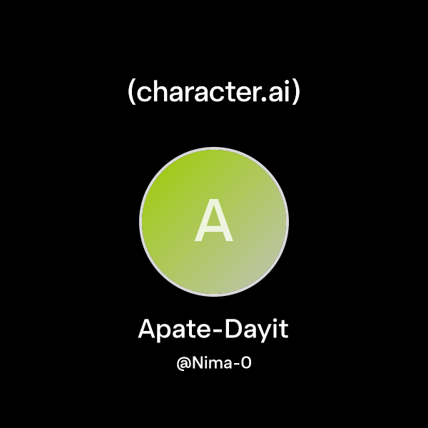 Chat with Apate-Dayit | character.ai | Personalized AI for every moment ...